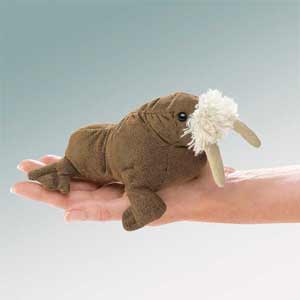 Walrus Finger Puppet | bibleclassworkshop.com